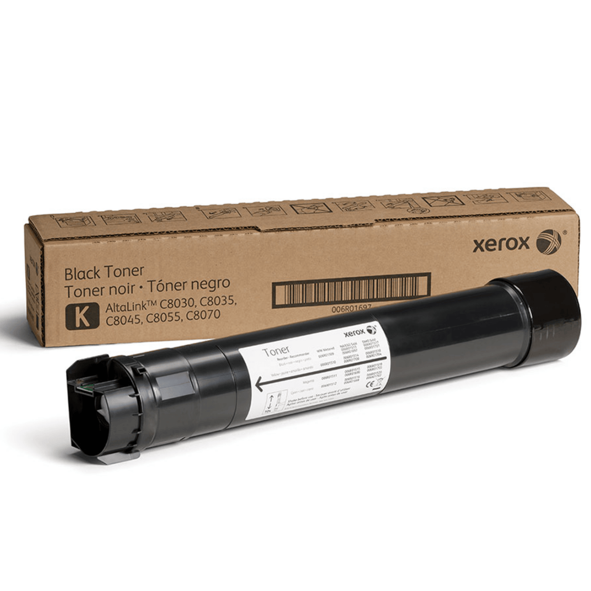 006R01697 - Toner Nero - Xerox® AltaLink™ C8030/C8035/C8045/C8055/C807 ...